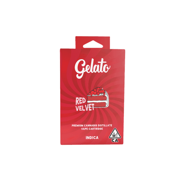 Gelato Flavors Cartridge 1g Indica Red Velvet 10pk by Gelato | KSS Live